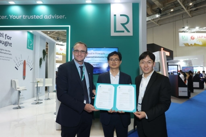 Dual-fuel ammonia-powered ship design | LR