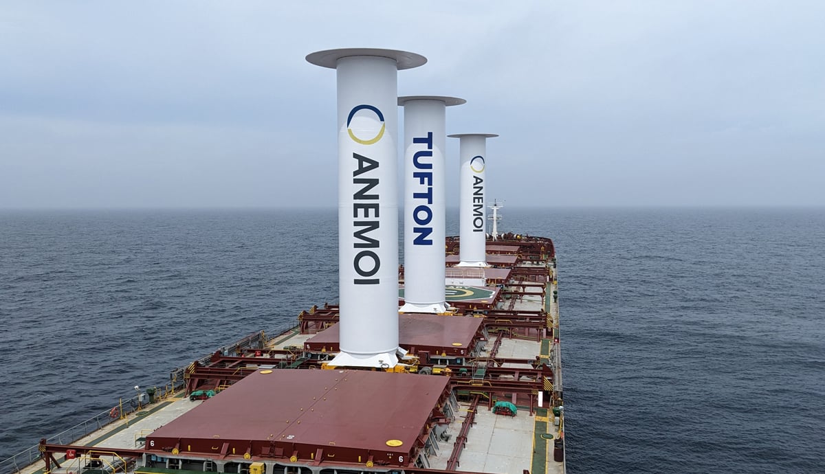 Anemoi rotor sail verification | LR