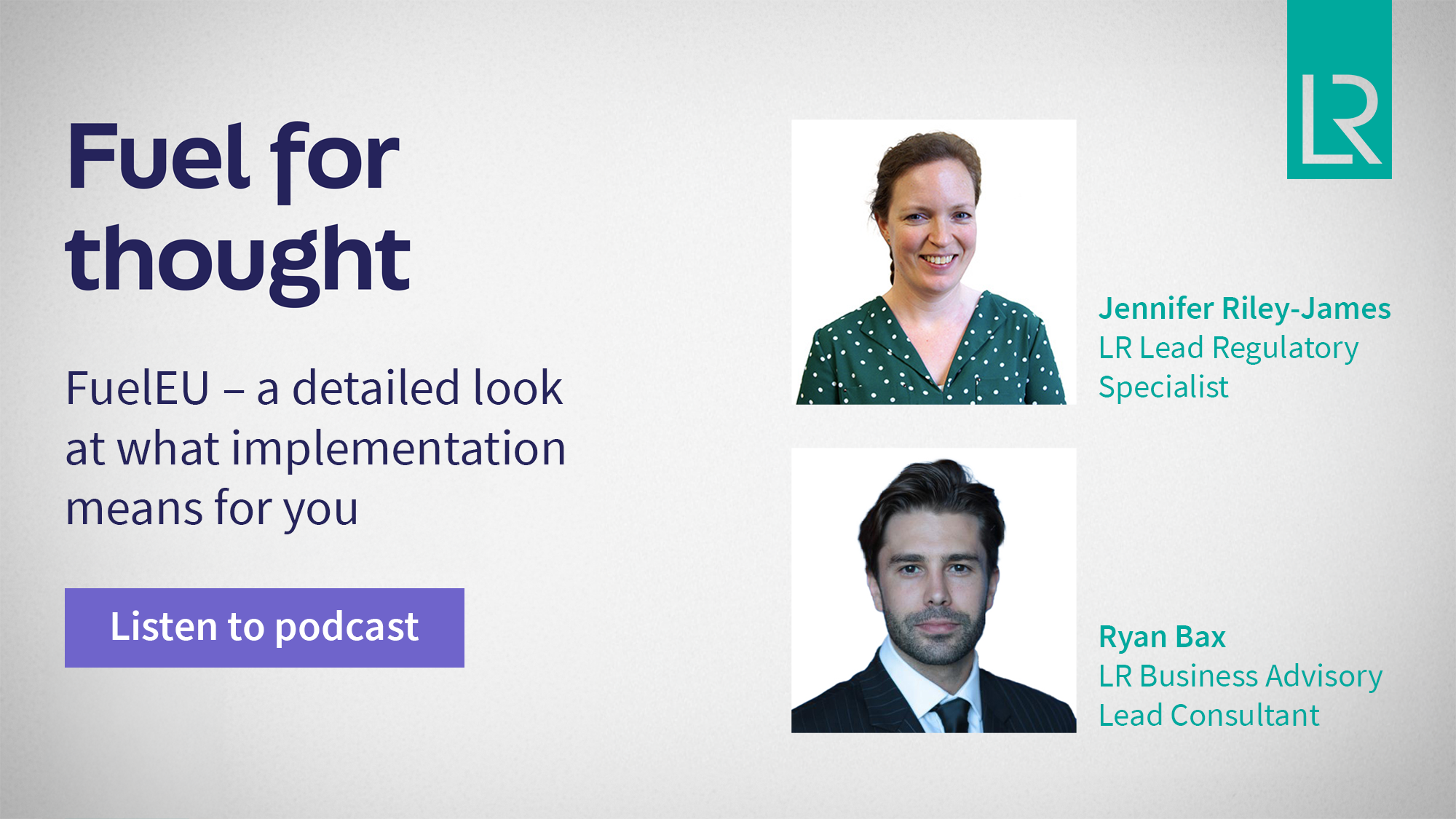 Fuel for Thought: FuelEU podcast | LR